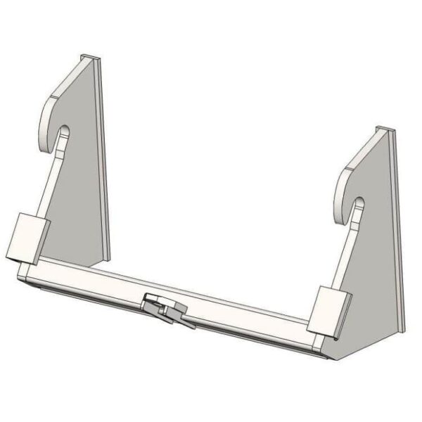 Brackets for MERLO ZM2 (Single Piece, 30deg Angle with back plates ...